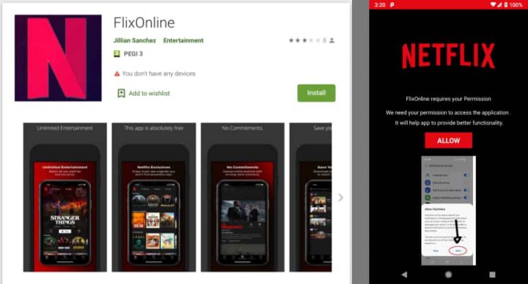 Fake Netflix app on Play Store caught hijacking WhatsApp sessions
