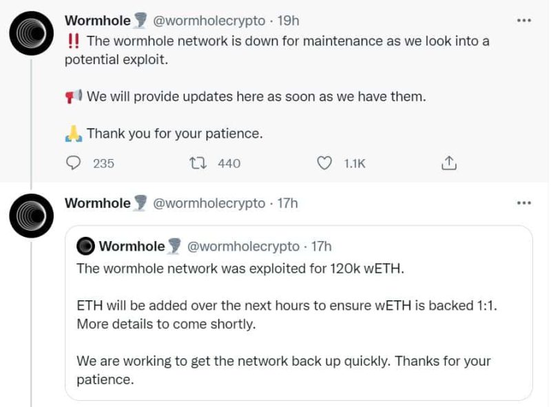 Wormhole hack – Hackers steal $320M in one of the largest crypto heists