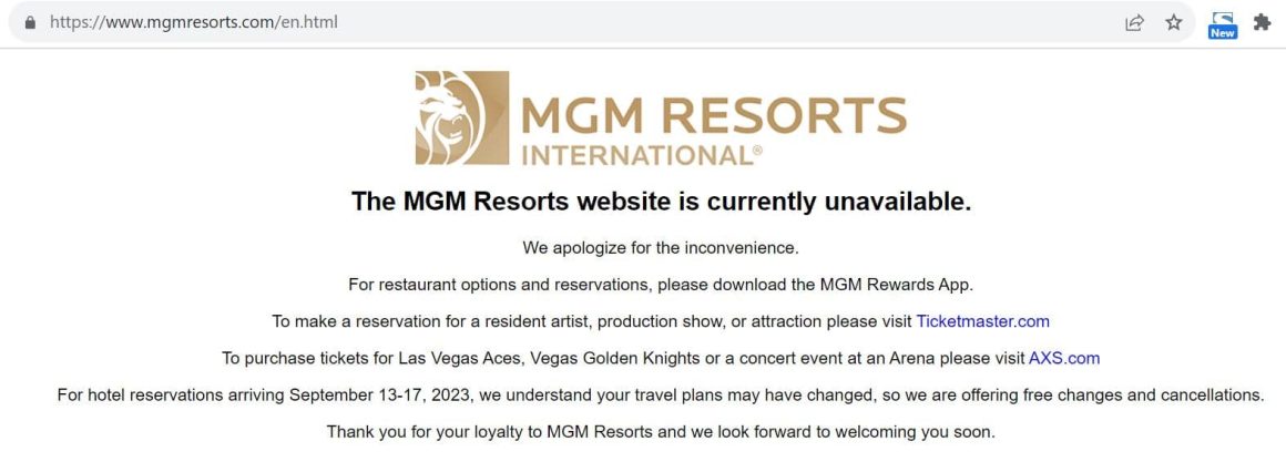 ALPHV Ransomware Used Vishing to Scam MGM Resorts Employee – Hackread ...