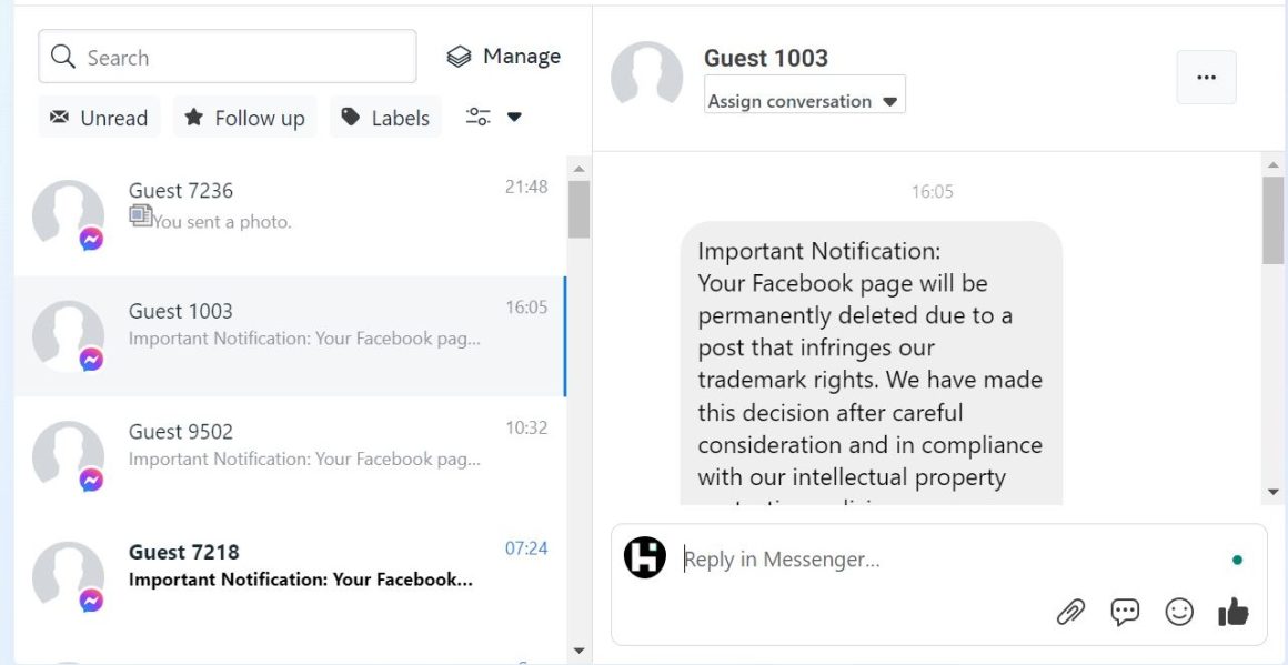 New Phishing Scam Hooks META Businesses with Trademark Threats