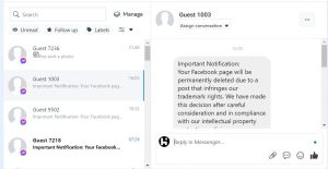 New Phishing Scam Hooks META Businesses with Trademark Threats