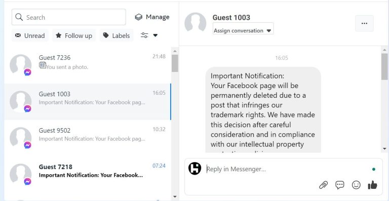New Phishing Scam Hooks META Businesses with Trademark Threats
