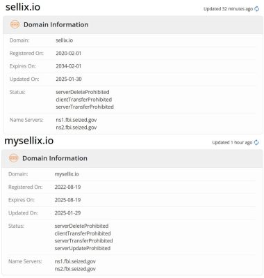 Operation Talent: FBI Seizes Nulled.to, Cracked.to, Sellix.io and more ...