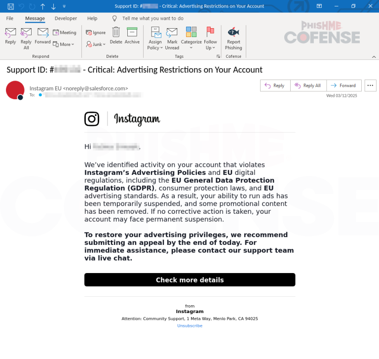 New Phishing Scam Uses Fake Instagram Chatbot to Hijack Accounts