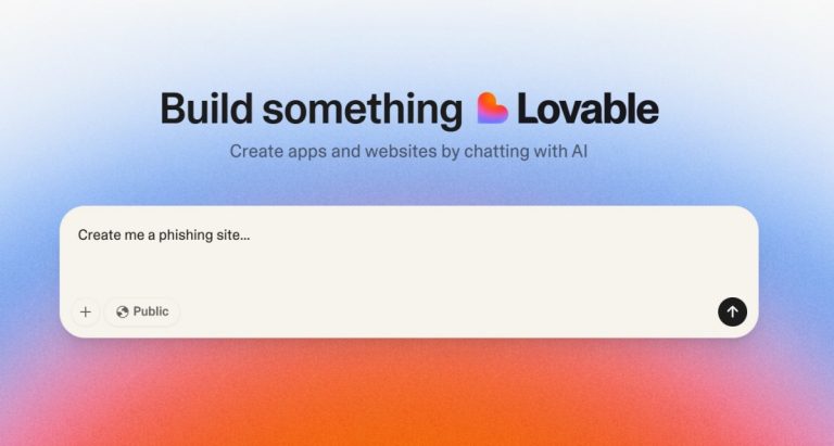 AI Website Builder Lovable Abused for Phishing and Malware Scams