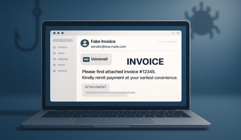 Fake Voicemail Emails Install UpCrypter Malware on Windows – Hackread ...