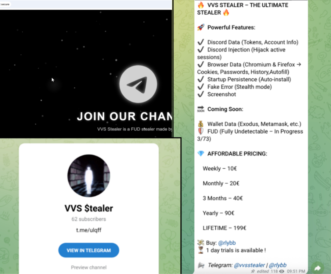 New VVS Stealer Malware Targets Discord Users via Fake System Errors